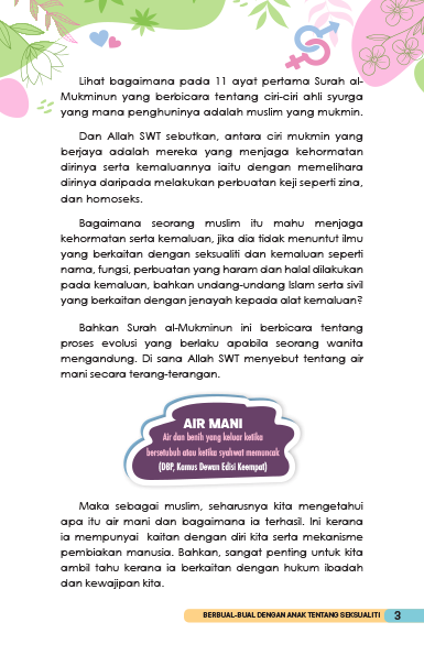 Berbual-bual Dengan Anak Tentang Seksualiti